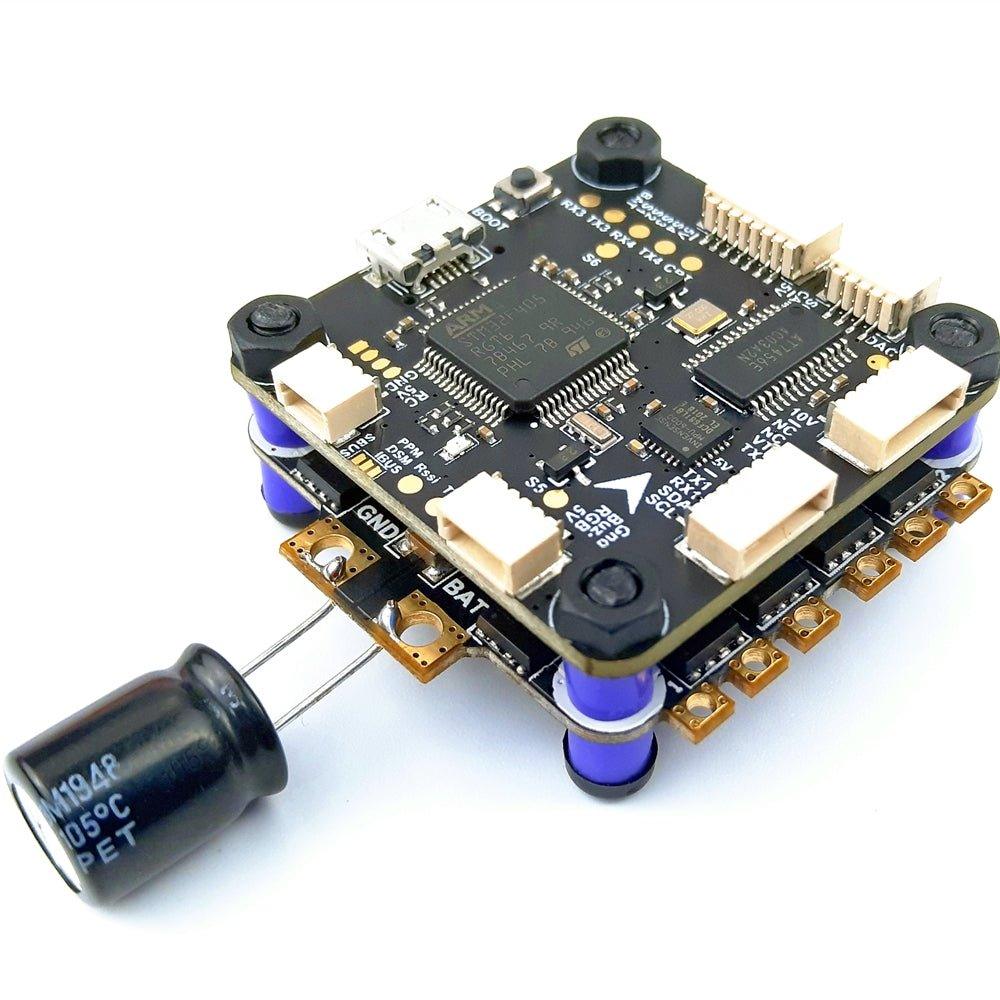 DarwinFPV Betaflight F4 FC 50A 2-6S BLHeli_S 4in1 Dshot600 ESC Stack-