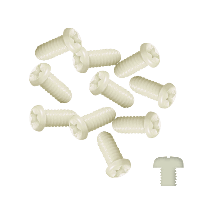 WREKD M1.4, PEEK, Phillips, Button Head Screws for Micro / Tiny Whoop ...