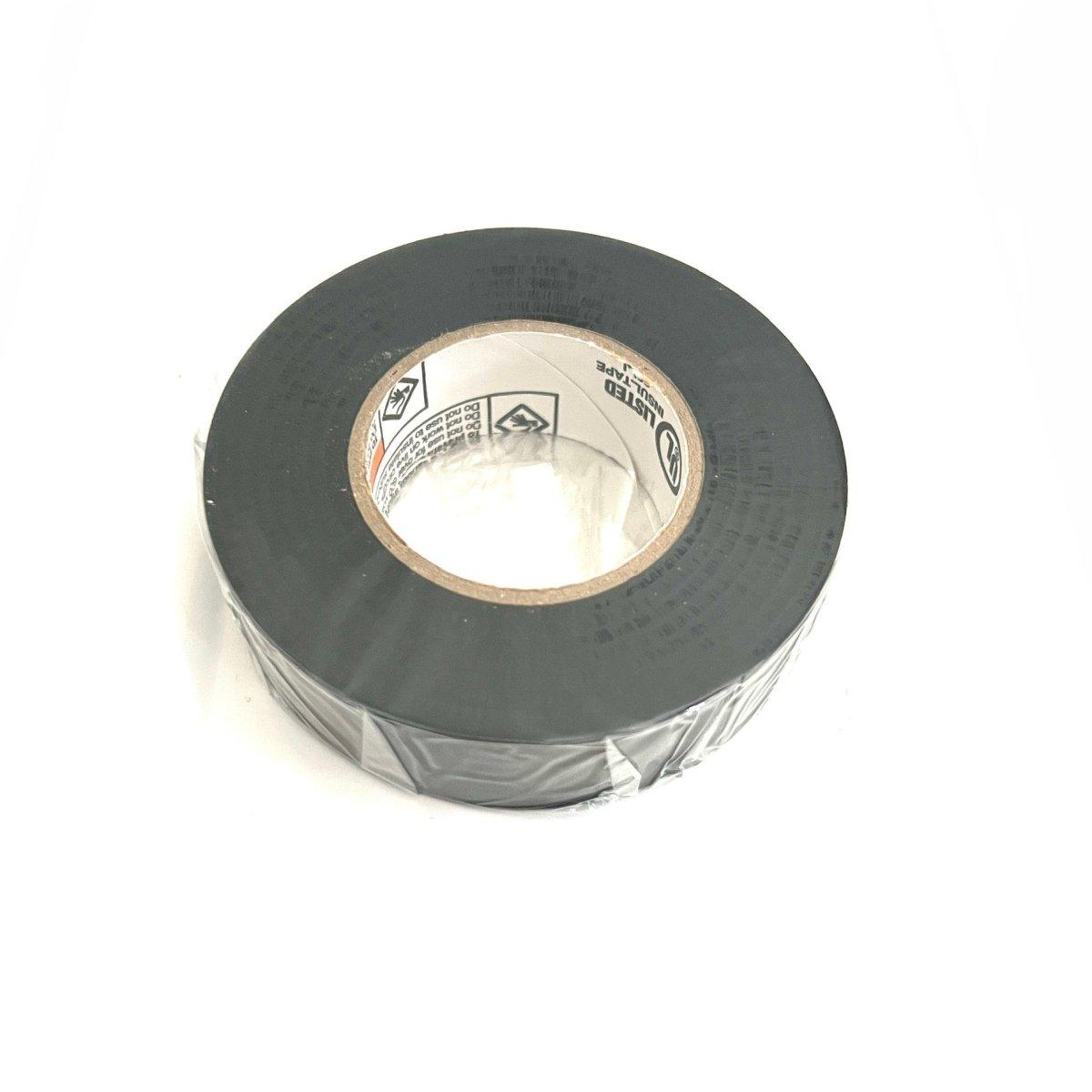 3/4" Vinyl Quad Tape Roll (1 pcs) - Black from WREKD Co.
