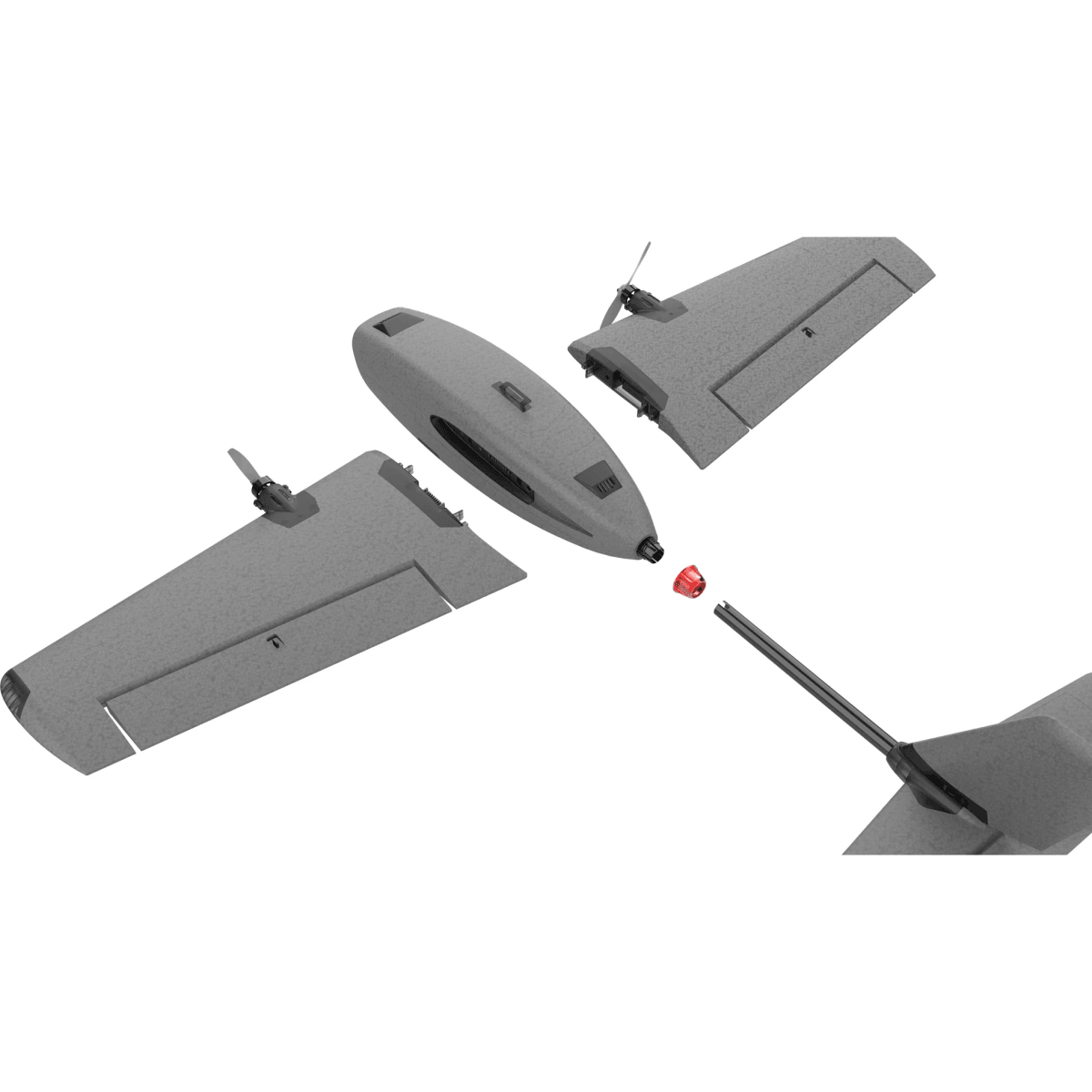 Hee Wing PNP T1 Ranger Twin-Motor Wing - Grey from WREKD Co.