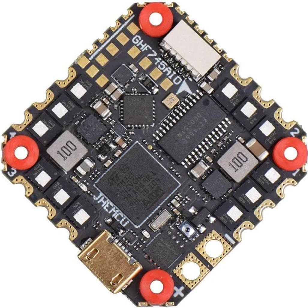 JHEMCU GHF745 F7 HD 3-6S AIO Whoop/Toothpick Flight Controller (w/ 50A