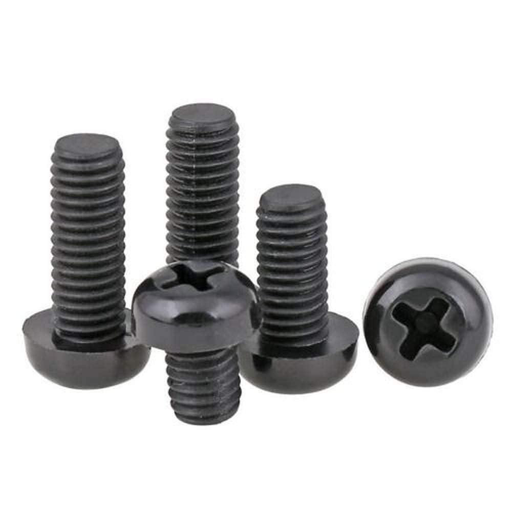 M3 Button Head, Philips Socket, Nylon Plastic Bolts (5 pcs) - Choose L