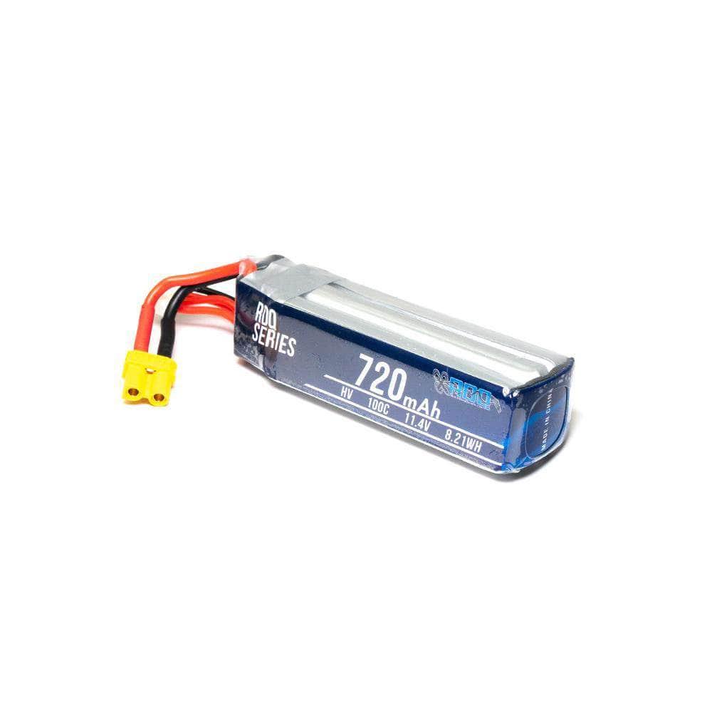 RDQ Series 11.4V 3S 720mAh 100C LiHV Whoop/Micro Battery - XT30 from ...