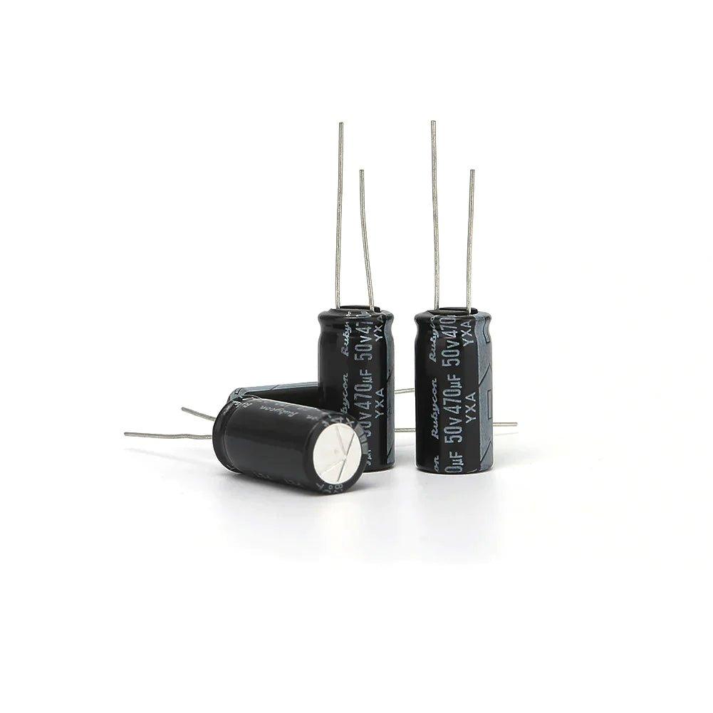 Rubycon UPL 50V 470UF 10x22mm Capacitor (1 pcs) from WREKD Co.
